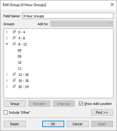 Grouping Data into Custom Time Bins – datavis.blog