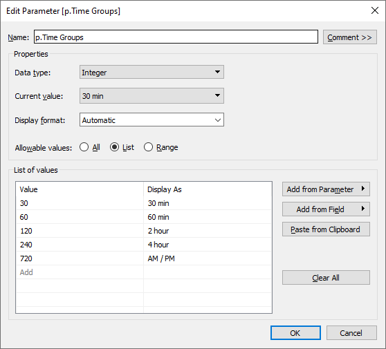 Grouping Data into Custom Time Bins – datavis.blog
