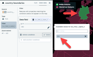 Show only Selected Countries in a Background Map – datavis.blog